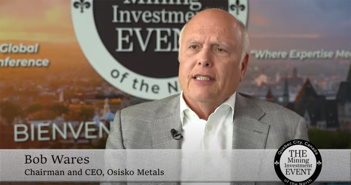 CEO Robert Wares shares updates about the Gaspé Copper project and the ...